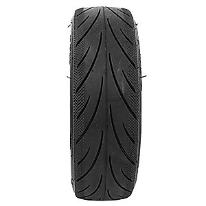 Keenso Electric Scooter Tires, Electric Scooter Outer Tire Solid Rubber Electric Scooter Vacuum Outer Tire Replacement for Scooter Max‑G30