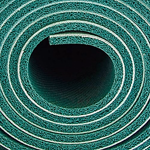 Hugger Mugger Para Rubber Yoga Mat – Alpine - Natural Rubber, Great for Slippery Hands and Feet, Dual Sided, Extra Cushion, Yoga Teacher Favorite