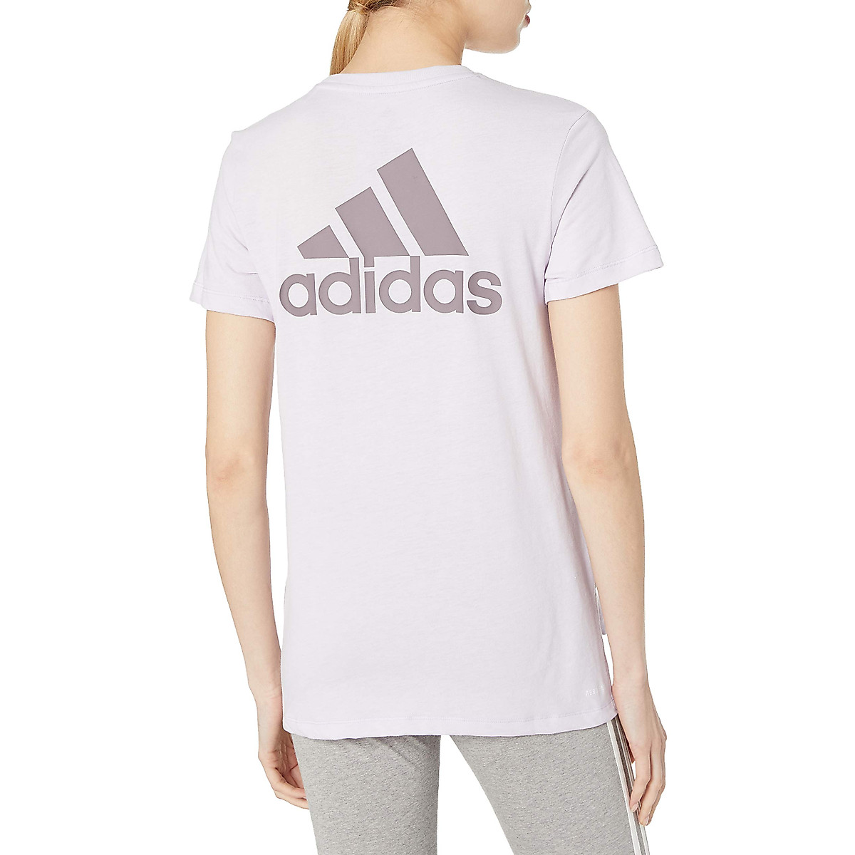 adidas womens Go-To Tee Regal Purple Small