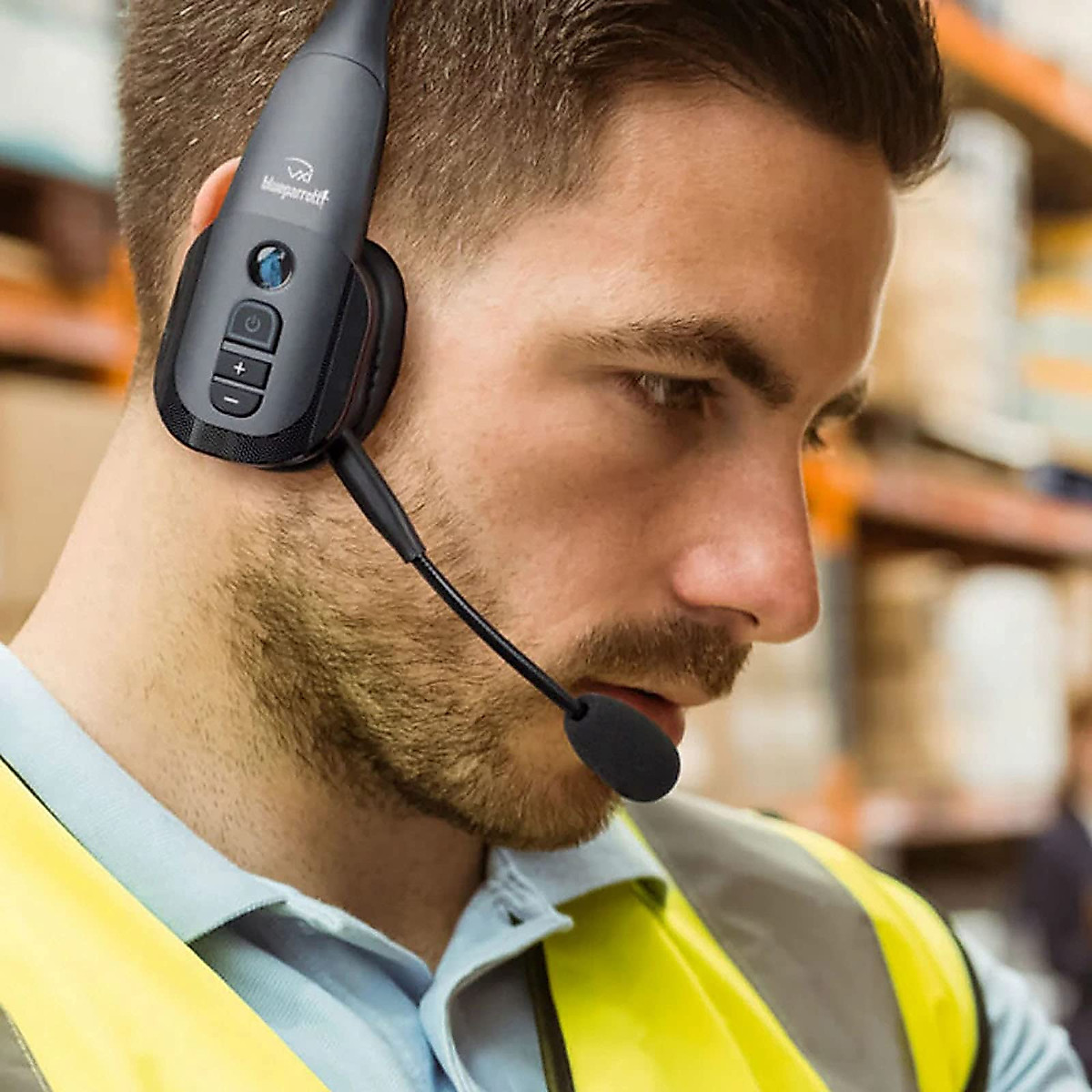 LEFXMOPHY Blue Parrott B250 Foam Replacement for BlueParrott B250 B350 B450 B550 C400 S450 Noise canceling Headset Microphone Pop Filter Windscreen Mic Cover, 3-Pack