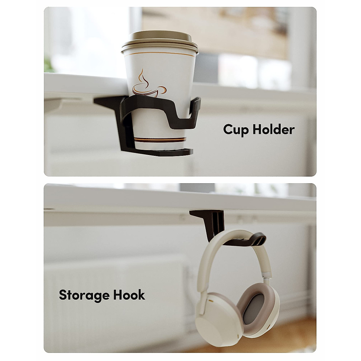 FEZIBO Height Adjustable Electric Standing Desk, 55 x 24 Inches Stand up Table, Sit Stand Home Office Desk with Splice Board, White