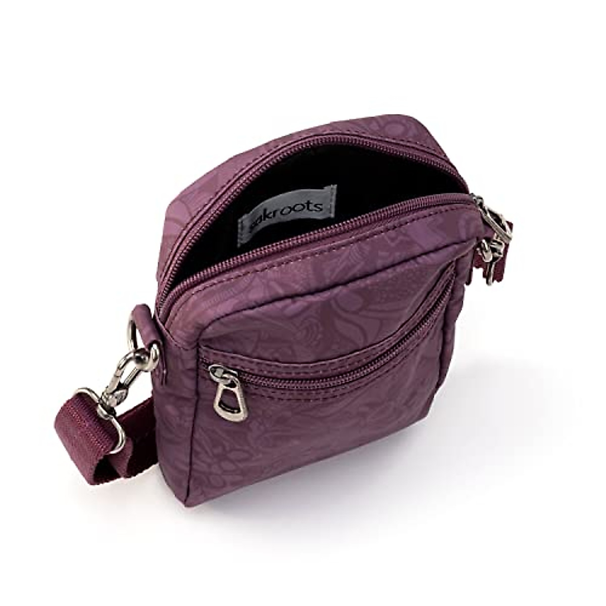 Sakroots Womens On the Go Mini Smartphone Crossbody, Plum Spirit Desert, One Size US
