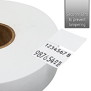 White Pricing Labels for Monarch 1136 Price Gun – 8 Rolls, 14,000 Price Marking Labels