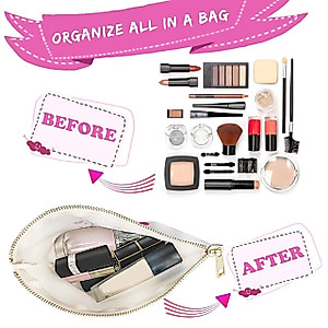 yongjoy Sister Gifts from Sisters,Gifts for Sister,Birthday Gifts for Sister,Sister Makeup Bag Gift,Love You Sis