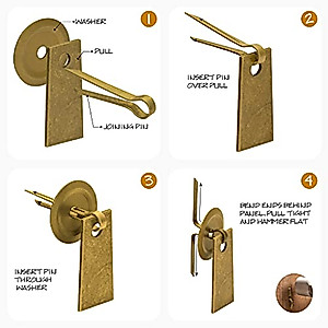 Hardware Philosophy Single Leaf Pulls 2 Inches - Set of 2 - Architectural, Interior Design, Furniture Cabinet Customization Hardware