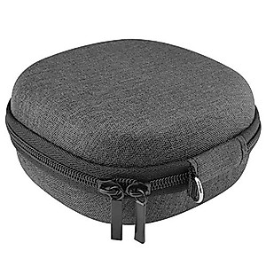 Geekria Shield Earbuds Case Compatible with Beats Powerbeats Pro True Wireless Earbuds, Replacement Protective Hard Shell Travel Carrying Bag with Cable Storage (Grey)