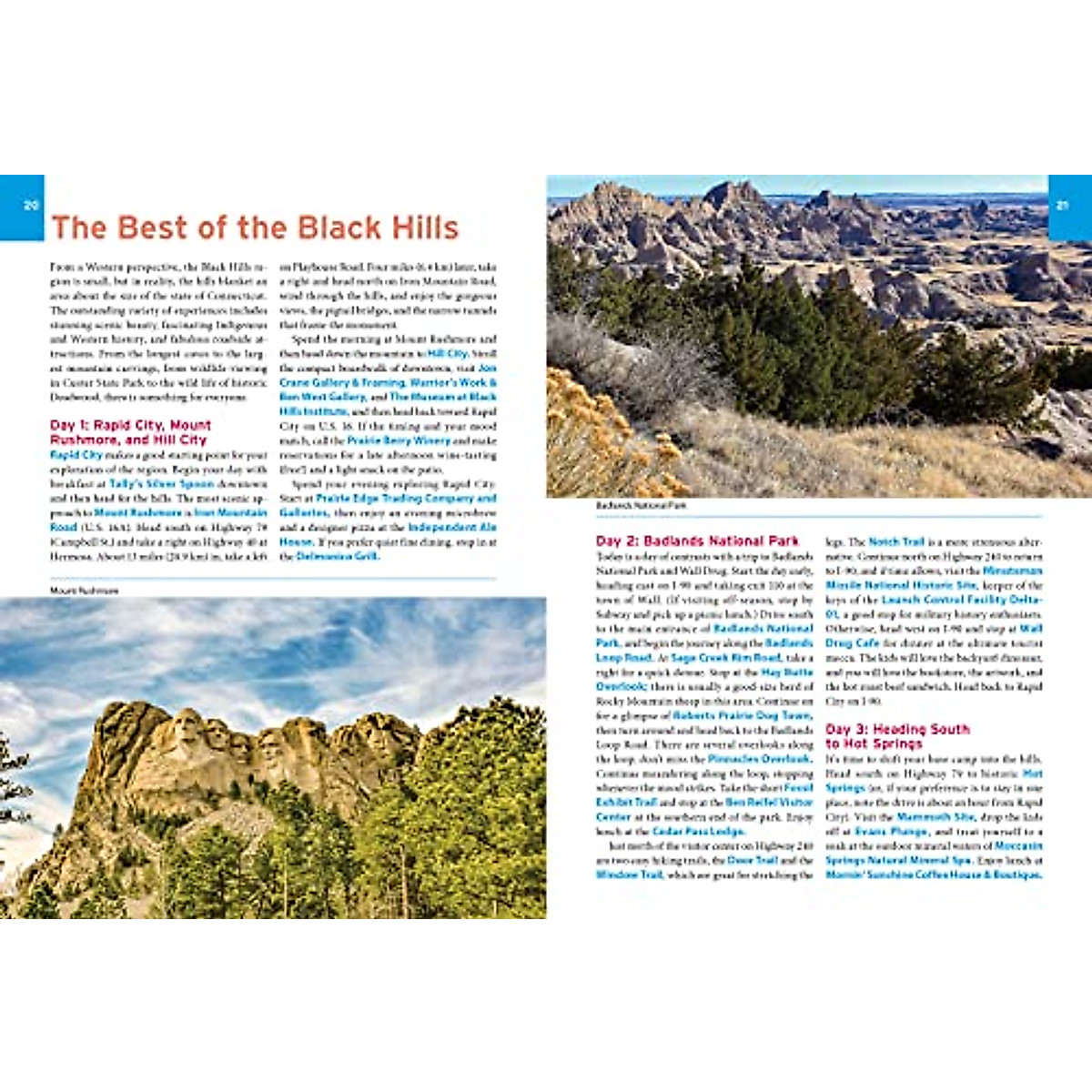 Moon South Dakota’s Black Hills: With Mount Rushmore & Badlands National Park: Outdoor Adventures, Scenic Drives, Local Bites & Brews (Travel Guide)