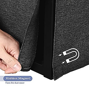 Saemoza Sleeper Sofa Bed, 4 in 1 Multi Function Single Folding Ottoman Bed, Modern Sleeper Convertible Chair Adjustable Backrest Small Couch Bed for Living Room/Small Apartment, Deep Grey