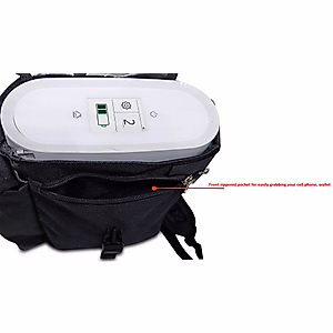 Backpack for Philips Respironics SimplyGo Min POC (only fits the SimplyGo mini, not the regular) Carrying Holder Backpack for both standard & extended batteries