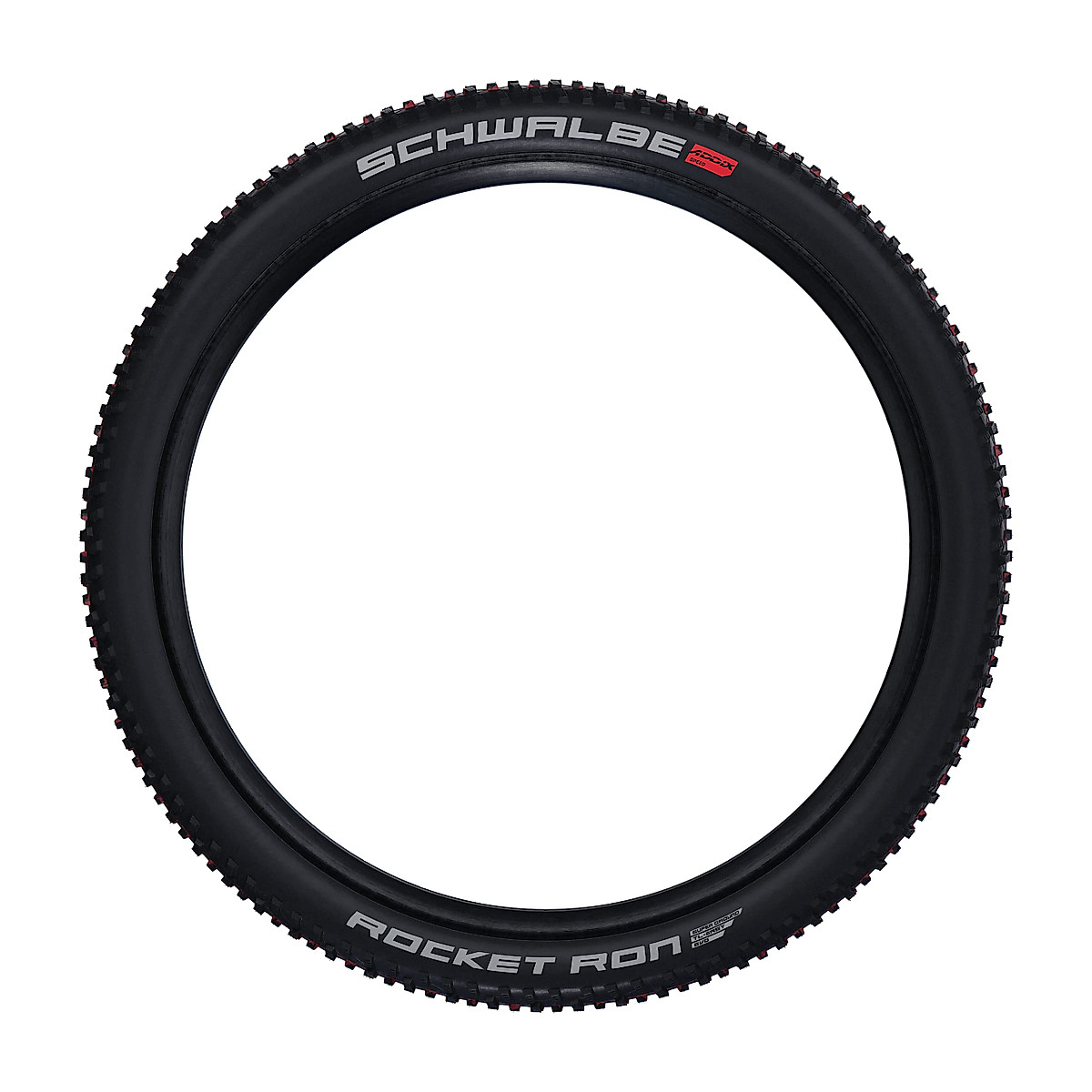 Cicli Bonin Unisex's Schwalbe Rocket Ron Addix Speed Tl Easy Snakeskin Tyres, Black, One Size