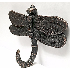 Large Dragonfly Hook Oil Rubbed Bronze HK-608ORB