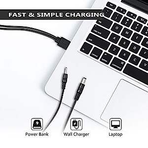 Paipaitek Shock Collar Charger Replacement, Compatible with Flittor, Petsafe, PetSpy, PetTech, PET998, Pettrainer Dog Shock Collars & Other Training Systems