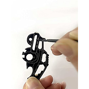 16 in 1 Multi Functional Key Chain Tool - Multitool Bottle Box Opener Tactical Keychain Useful Cool Keychains Car Accessories Men - All in One Tools Multitool - Best Function Survival Gear