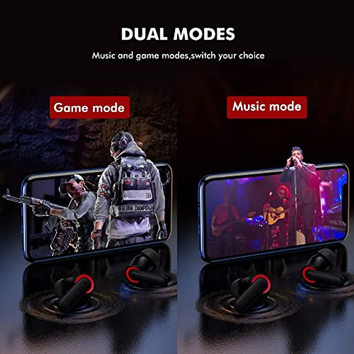 Bluetooth 5.3 Headphones for Samsung Z Fold 4 Flip 3 True Wireless Earbuds Stereo Sound Noise-canceling in-Ear Earphones Mic for iPhone 14 Pro Max 13 12 Galaxy S23 S22 S21 S20 iPad 10 Air Pixel 7 Pro