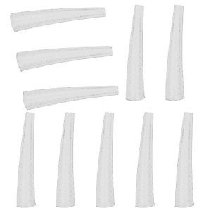 Non‑Slip Tweezers, Tweezers Reusable Tweezers Tip Cover Design Thickened Silicone Design for Eyelashes Grafting Tweezers