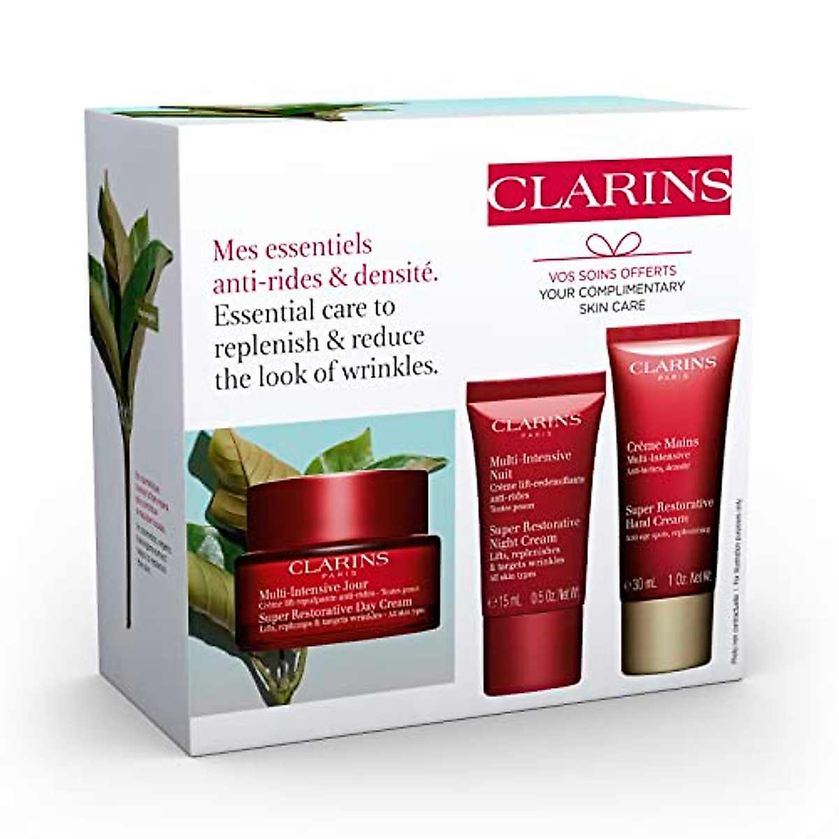 Clarins Super Restorative Day Cream|Anti-Aging Moisturizer For Mature Skin Weakened By Hormonal Changes|Replenishes, Illuminates & Densifies Skin|Lifts & Smoothes|Targets Age Spots & Wrinkles