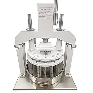 HayWHNKN Dough Divider 12pcs Commercial Dough Cutter Manual Hydraulic Hand Press Dough Scraper Bread Maker (12PCS Desktop)