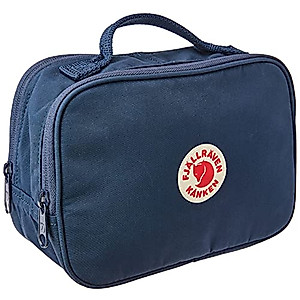 Fjällräven Kånken Toiletry Bag – Cute Pouch for Women – G-1000® Eco-friendly Material – Webbing Handle Navy One Size One Size