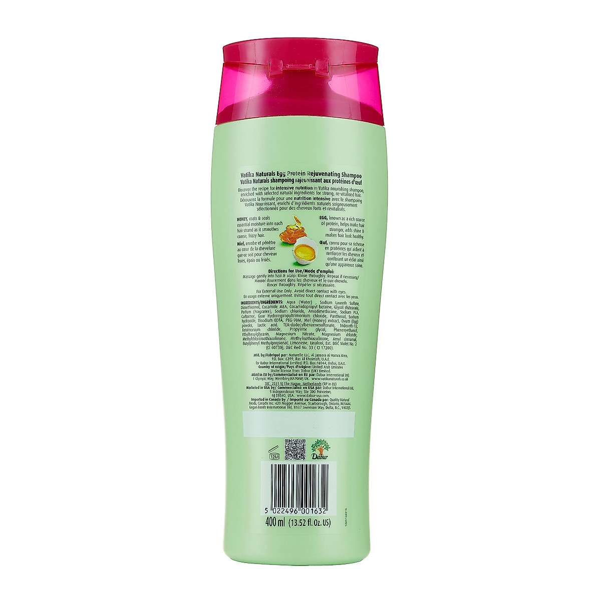 Dabur Vatika Egg Protein Shampoo 400ml