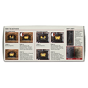 Pine Mountain Creosote Buster Chimney Cleaning Safety Firelog 3.5Lb Log Brown 1 Count, (4152501500)