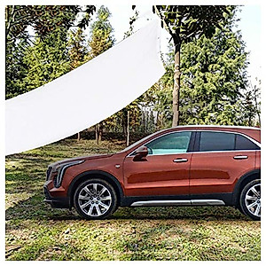 White Shade Netting for Garden, 8x8m Shade Cloth with Grommets 50% UV Barrier Breathable Mesh for Fences Gardens Backyards Outdoor Patios Gazebos Greenhouses Barns Sunshade Fabric