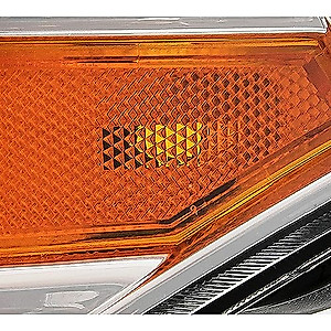 HH Building 2pcs Headlight Front Left Right Driver Passenger Side Clear Lens Chrome Housing Extended Extended/Crew Halogen Headlights Lamps NF09-L-HD-JH-NF09-R-GX 26060ZL40A 20907900