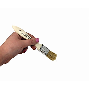 Grip Tight Tools BE2 Flat Chip Brush for All Paints, 1-Inch