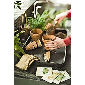 Gardeners Supply Company Entrance Boot Tray | Multi-Purpose All Weather Waterproof Indoor and Outdoor Shoes Mat Made with 100% Durable Recycled Plastic | 22-5/8"L x 15-1/2"W and 2" Deep, Black - Small