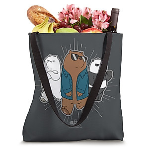 We Bare Bears Jacket Tote Bag