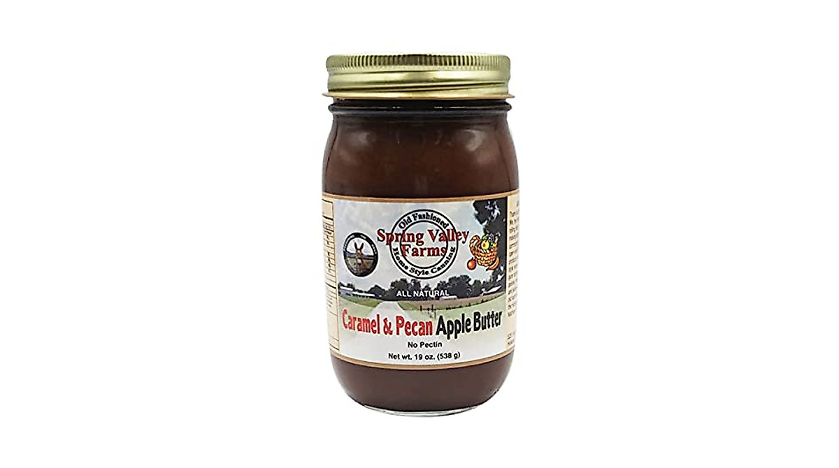 Spring Valley Farms Apple Butter Caramel Pecan Spread | Gourmet Flavor