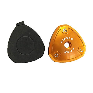 QHALEN Golf Adjustable ASP Sole Plate for Taylormade R11 Golf Driver (Gold)