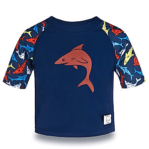 Beau and Belle Littles Rashguard and Swim Diaper Set (12m)