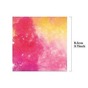 Origami Paper Kit for Kids Adults, 200 Sheets Starry Double-Sided Square Origami Paper for DIY Decoration, Craft Paper, Scrapbook Decor, Folding Crafts (3.74*3.74in)