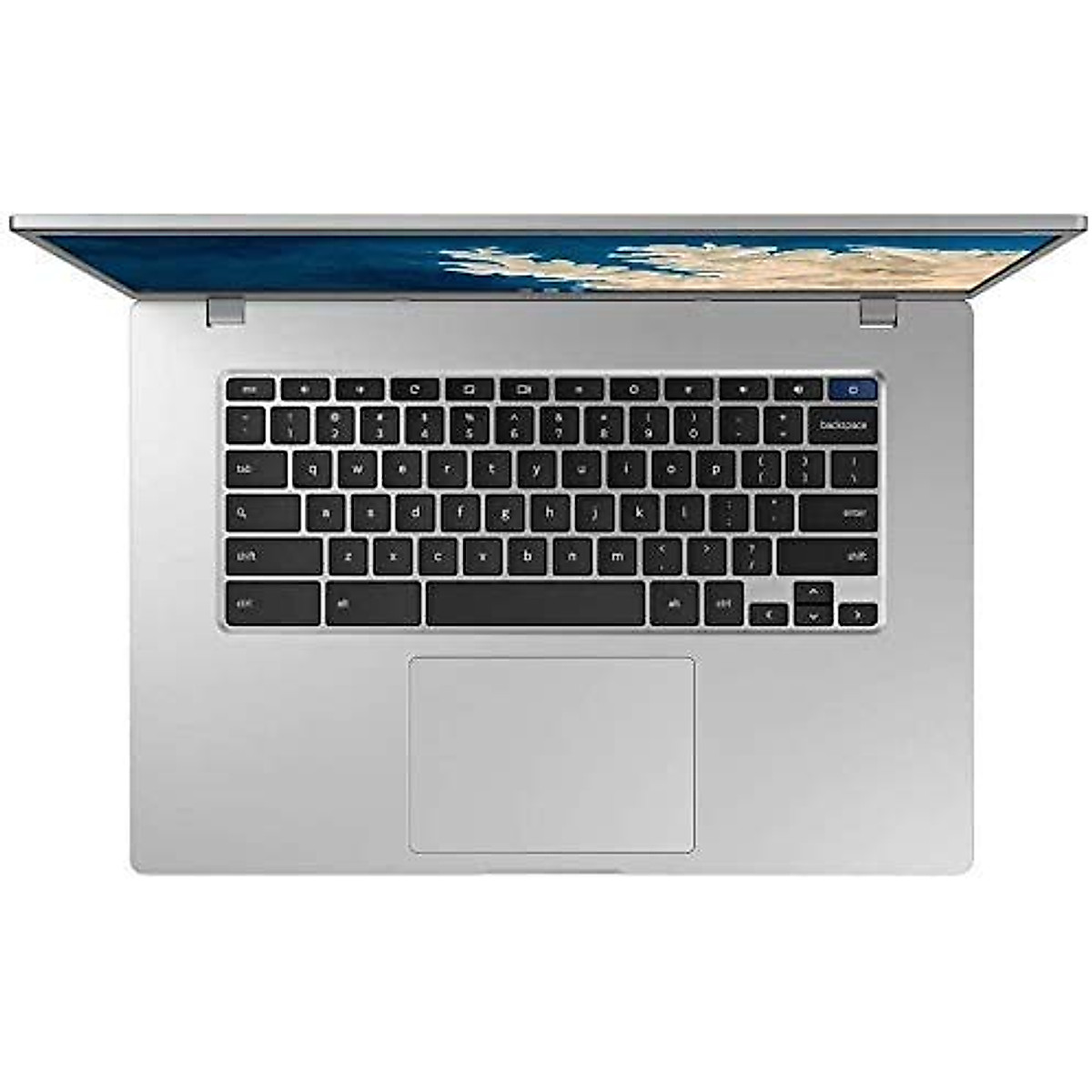 SAMSUNG 2021 New Chromebook 4 15.6” FHD Non-Touch Laptop for Business Student, Intel Celeron N4000, 4GB RAM, 32GB Storage, Webcam, WiFi, Chrome OS (Google Classroom Ready) + Oydisen Cloth