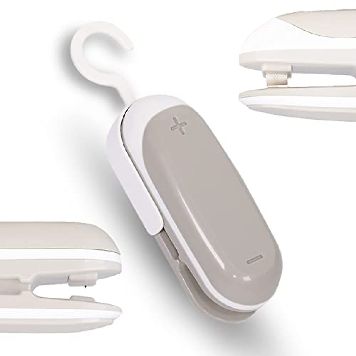 Mini Bag Sealer,2 in 1 Chip Sealer Heat Seal & Cut Portable Mini Sealing Household Machine,Convenient Chip Bag Sealer，Portable Heat Mini Sealer for Plastic Bags,Snack Bag, Fresh Bags