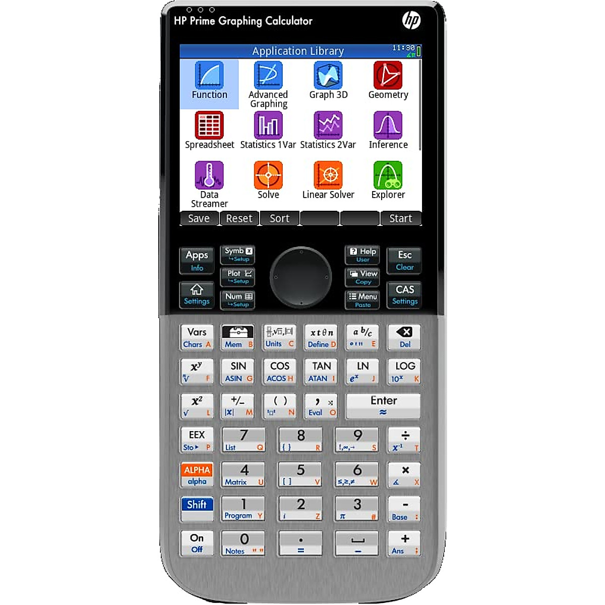 HP Prime Scientific Graphing Calculator + WYNGS Protective Case Black