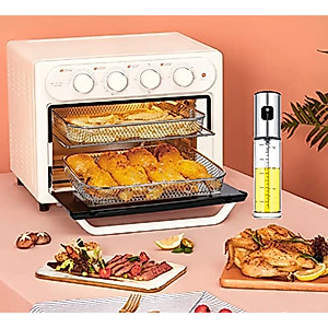 NIKKIER Oil Sprayer for Cooking,100ml Olive Oil Spritzer,Oil Sprayer for Air Fryer, Salad,BBQ,Roasting