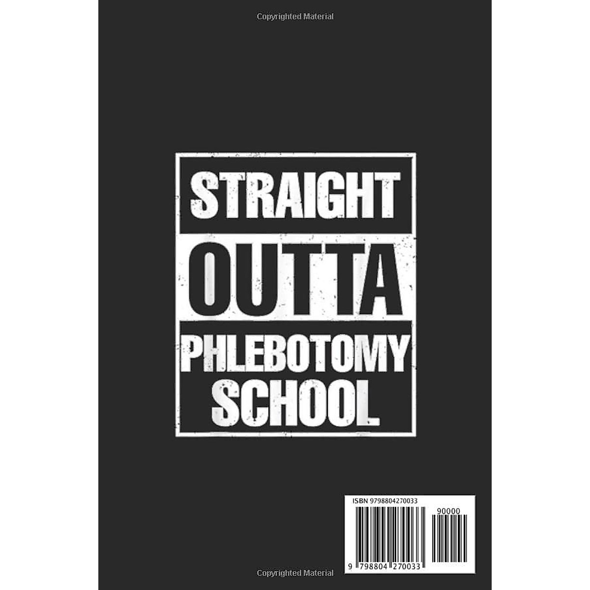 Phlebotomy Student Medical Nurse Syringe Blood Phlebotomy Notebook: Funny Nursing Student Nurse Composition Notebook Back to School 6x9 Inches 110 ... Pages Journal Diary Gift LPN RN CNA School