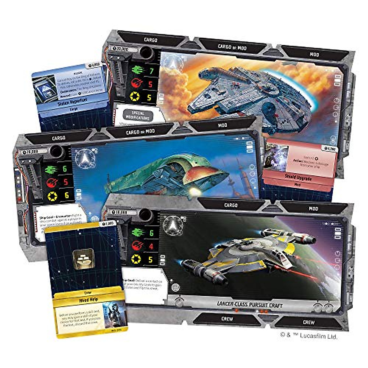 Star Wars Outer Rim Board Game | Strategy Game | Adventure Game for Adults and Teens | Ages 14 and up | 1-4 Players | Average Playtime 3-4 Hours | Made by Fantasy Flight Games