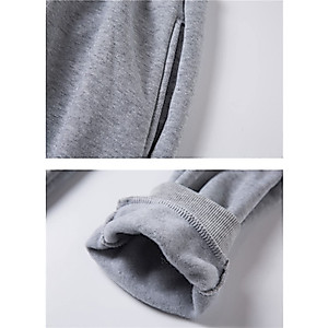 KANSOON 2 Piece Outfits for Women Sweatsuit Long Sleeves Sweatshirts and Jogger Sweatpants Jogger Sets Dark Grey M