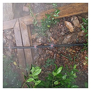 VIEUE Garden Drip Irrigation System Accessories 500 Pieces 90 180 360 Degree Refraction Atomizing Nozzle Sprinkler Simple Garden Bonsai Flower Fruit Tree Irrigation Sprayer (Color : 360 Degree)