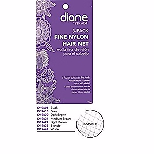 Diane Net French Elastic, Blonde, 3 Count