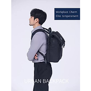 Kingsons, Casual Urban backpack for men and woman, 15.6-inch laptops ECO bag, Recycling water resistant material with modern design and USB charging port