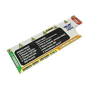 LITKO Gauge Set | Compatible with Warhammer 40K 10th Edition | Movement | Shooting | Fight | Close Combat | WH40K Templates (6-inch Combat Gauge)
