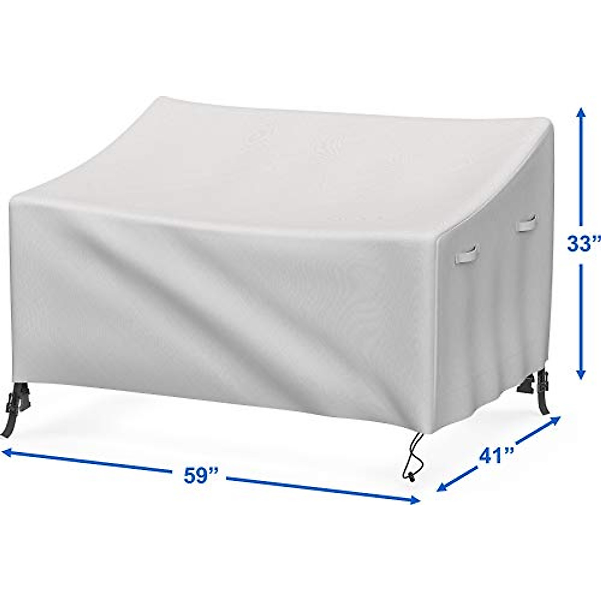 SimpleHouseware 2-Seater Deep Lounge Sofa Patio Cover