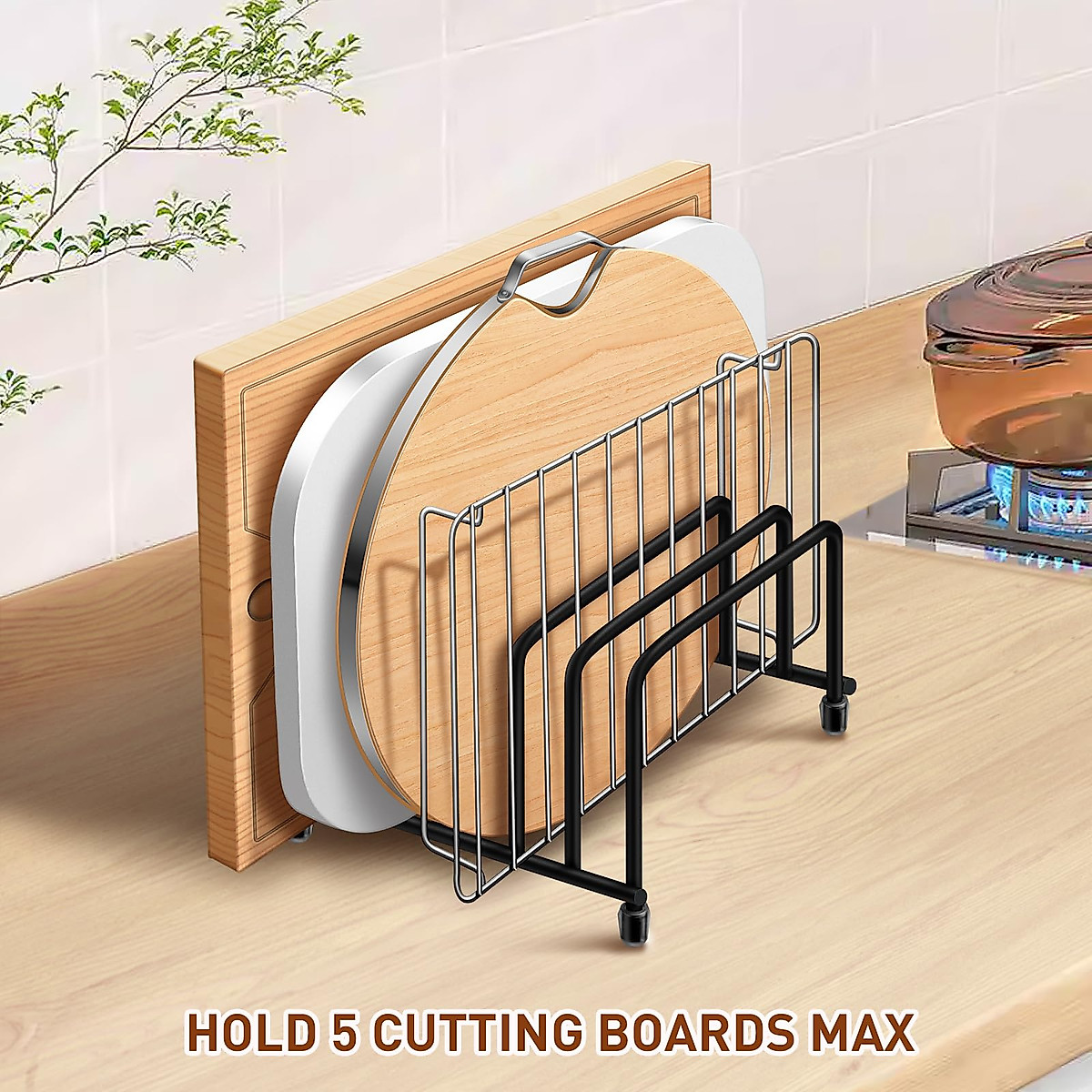 Cutting board organizers (1.0 and 0.6 inch wide slots), cutting board holders, cutting board racks, cutting board storage, biscuit sheets, bakeware organizers for cabinets…