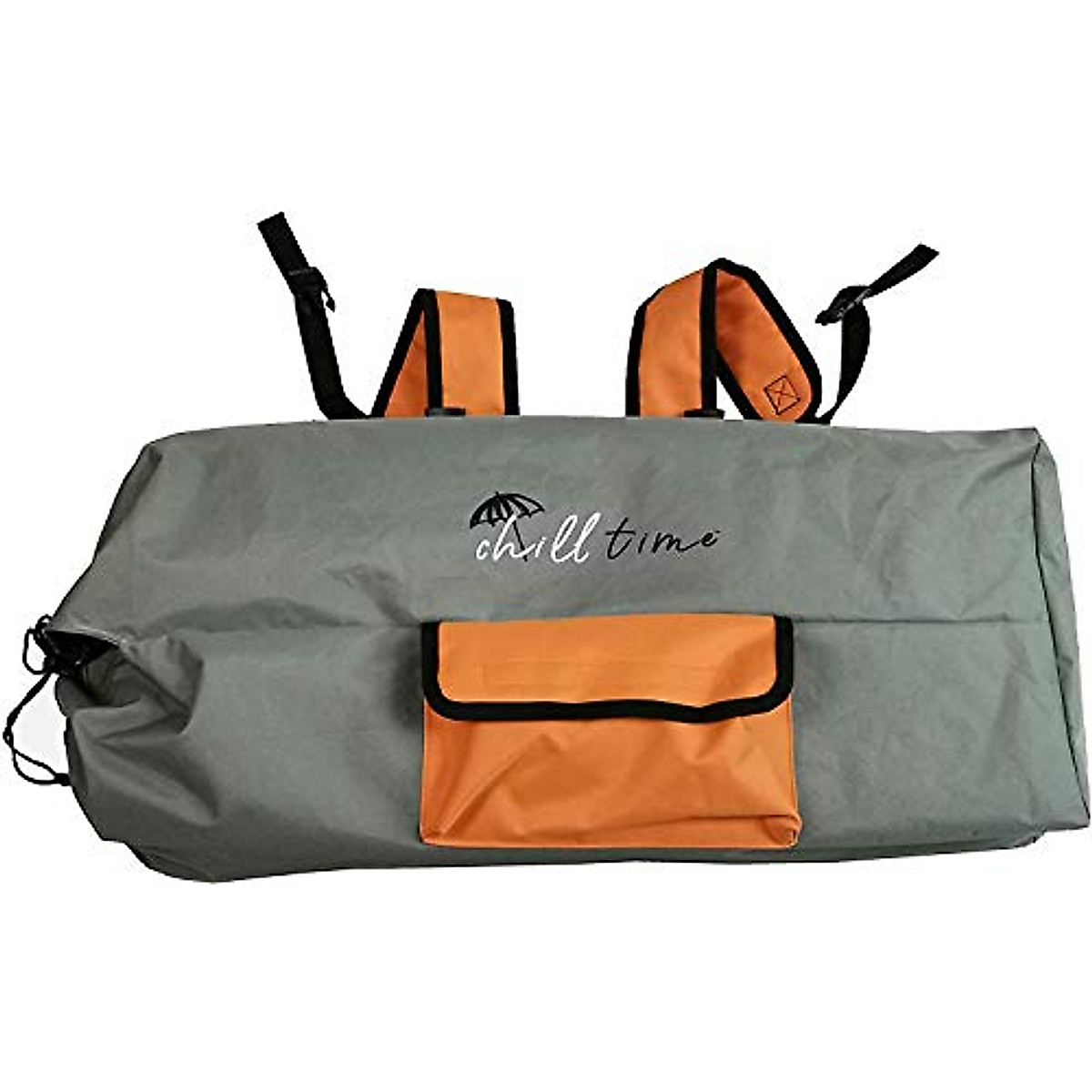 Chill Time Beach Chair, 2-Pack – Lightweight, Heavy Duty Outdoor Folding Chairs, Portable Backpack Carrying Case Included, Padded Armrests & Backrests, Durable Steel Frame Holds up to 300 lbs, RPBC2P