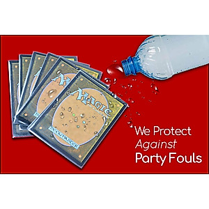 200 Premium Ultra Clear, Perfect for Double sleeving, fits Standard Size Trading Cards Magic The Gathering, Pokemon, Dragon Ball Super by Pro Support