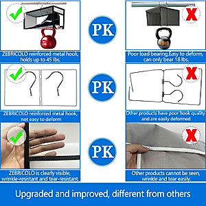 hanging shoe organizer , 12Section,shoe organizer,Ample Storage Space,college dorm essentials for girls,Heavy duty rack Up to 45 Pounds,closet organizers and storage,closet organizer,White/Black