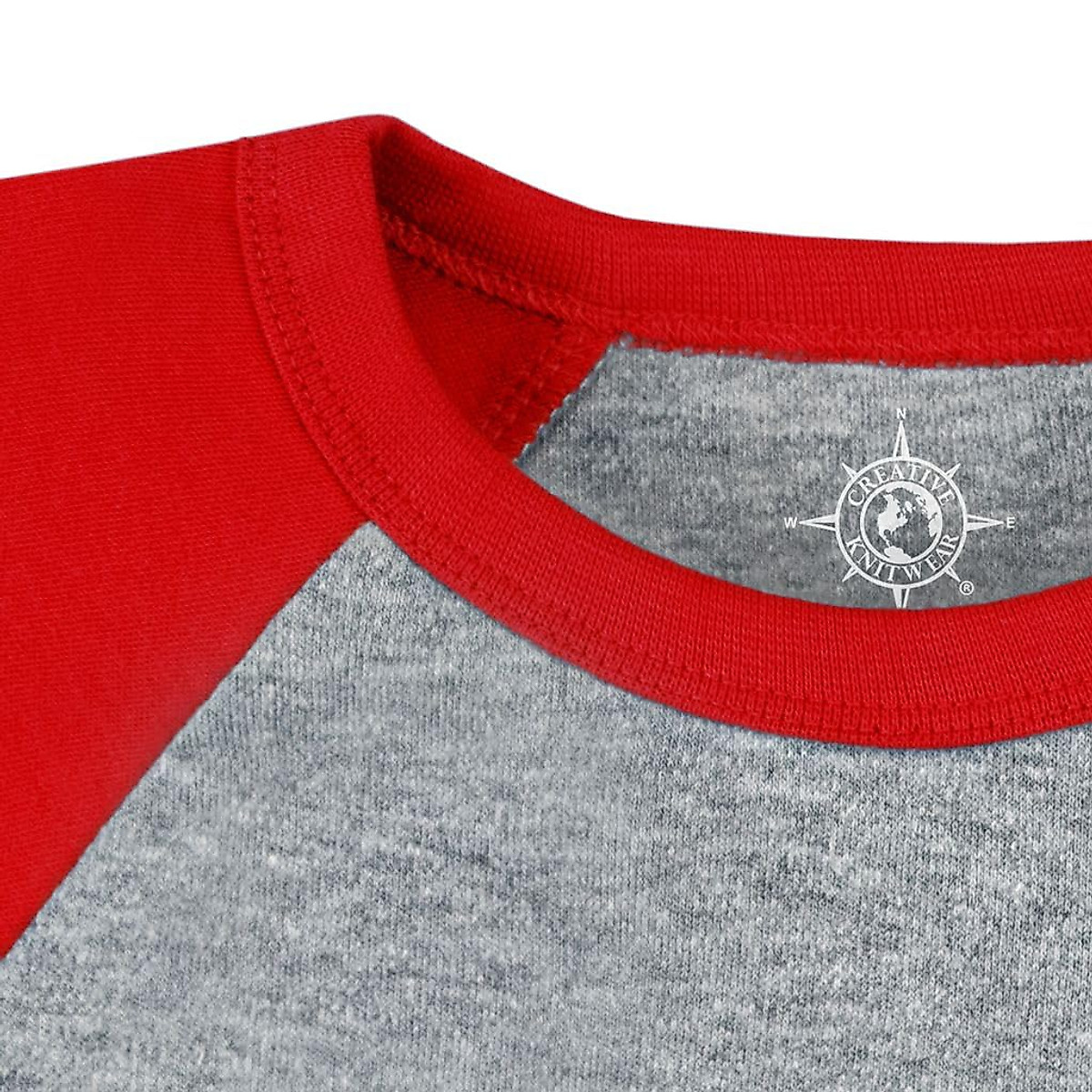 College Baby NCAA Infant and Toddler Baseball Shirt Raglan 3/4 Length Sleeve